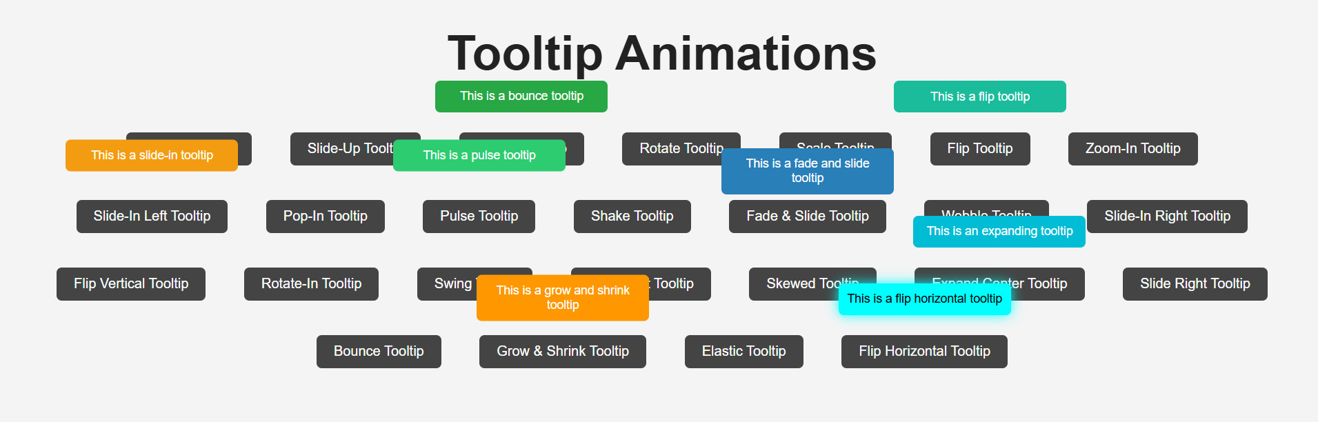 AR Tooltip – Creative CSS Tooltip Animations by arpatel0572 | CodeCanyon